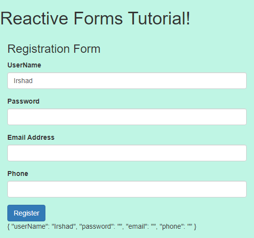 Learn About Reactive Forms In Angular